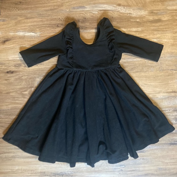 Remie Girl | Dresses | Remie Girl Black Ruffle Ballet Dress | Poshmark